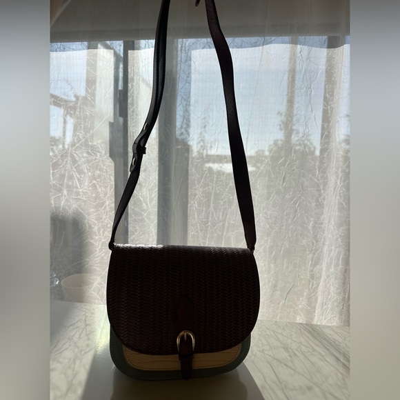Sezane | Bags | Sezane Romo Bag Woven Chocolate Multicolour Size Tu ...